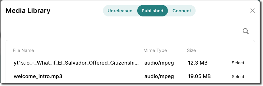 Use Your Media Library – Libsyn 5
