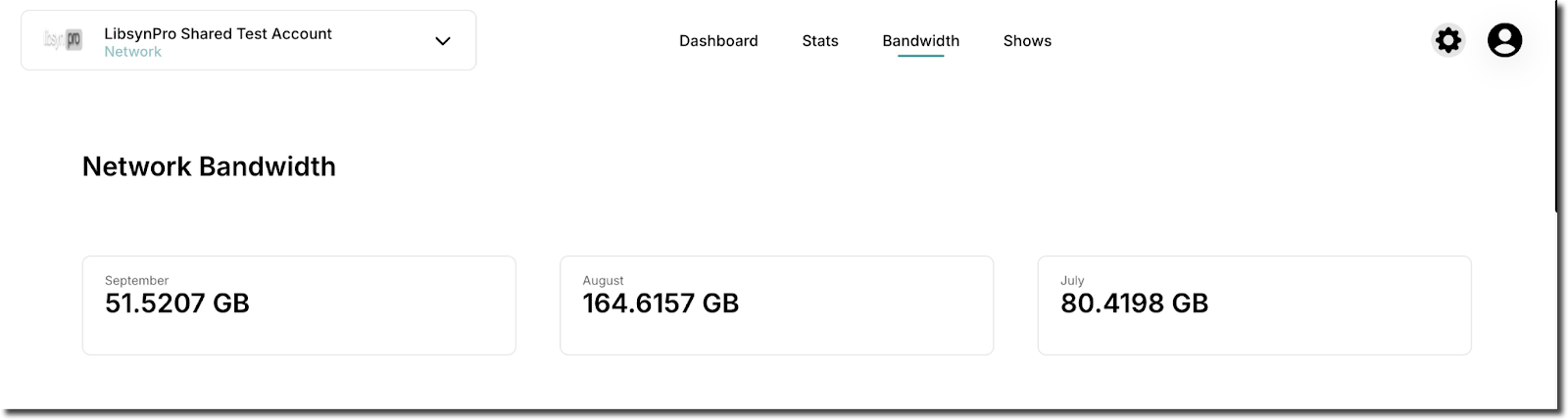 View Your Pro Network Bandwidth Usage – Libsyn 5
