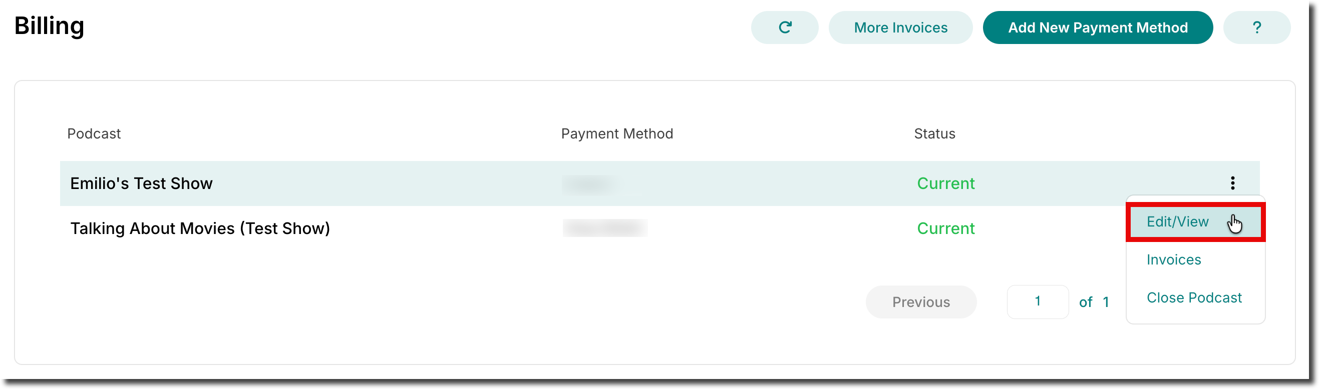 Manage Your Payment Profiles – Libsyn 5